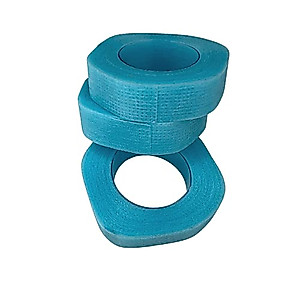 The Lash Co. Silicone Gel Tape for Lash Extensions ONE ROLL (Perfect for Tape Back Method, sensitive, gentle, easy to remove!) (Blue)