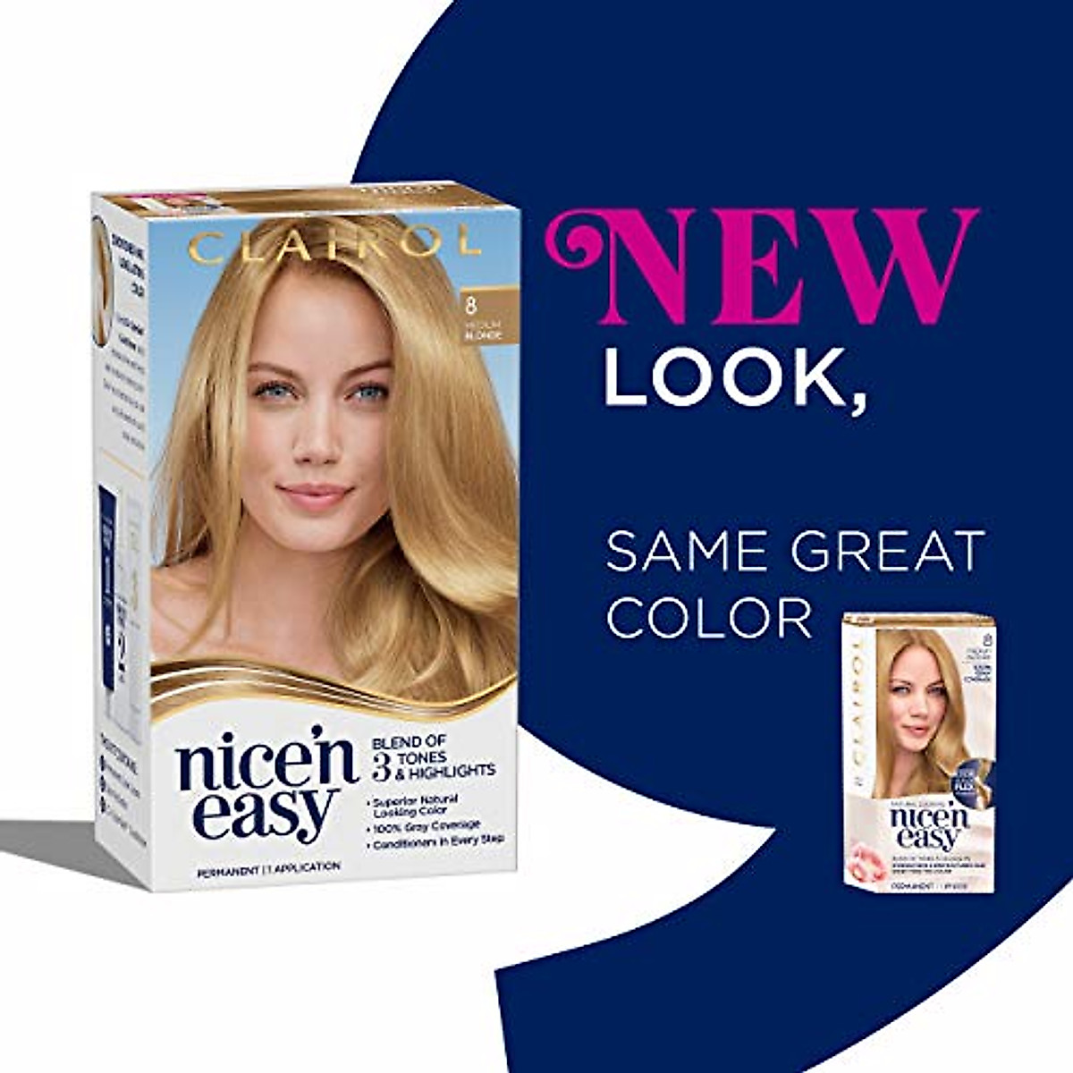 Clairol Nice'N Easy Creme 9A Light Ash Blonde (Pack of 3)