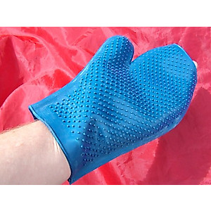 Weatherbeeta Roma Rubber Grooming Mitt Black