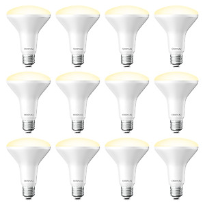 DEGNJU 12 Pack BR30 LED Recessed Light Bulb, Dimmable Indoor Flood Light Bulbs CRI80 7W Equivalent 65W 2700K Soft White 650 Lumens, 15000 Lifetime Hours E26 Base LED Can Light Bulb, Flicker-Free