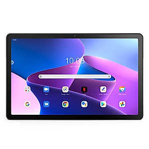 Lenovo Tab M10 Plus Gen 3 10.6" 2K 32GB Wi-Fi Tablet, MediaTek Helio G80, 3GB RAM, Android 12, Storm Gray