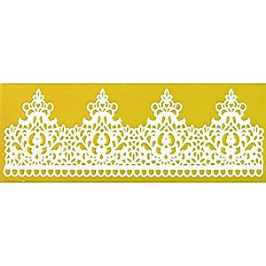 Global Sugar Art Regal Crown Lace Silicone Lace Mat by Chef Alan Tetreault