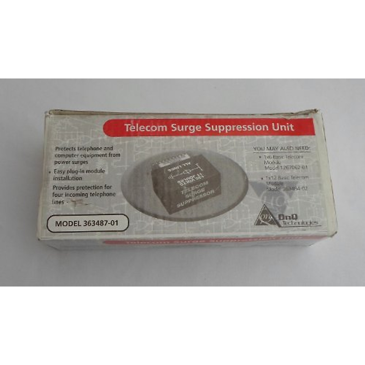 On-Q/Legrand 363487-1 Telecom Surge Suppression