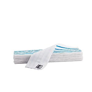Rubbermaid HYGEN Disposable Microfiber Pad, 18 Quick Connect Mop System, 50 Count (Pack of 3), with Scrubbing Stripes for Dry & Wet Cleaning, Multi-Surface