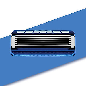 Hydro 5 Skin Protection For Men | Hydrating Gel & Precision Trimmer | Pack of 16 Razor Blade Refills