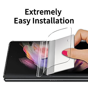 [2SET 6PCS] (2 Self Healing(clear) TPU film + 2 Anti-glare(matte) TPU film + 2 Lens Protector) compatible with Motorola ThinkPhone 5G 2023 Easy to Install TPU Film screen protector Scratch Resistant