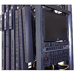 Maruson Basic PDU, 8 5-15R Outlets, 120V / 15A, 5-15P, 19" 1U Horizontal Rackmount Power Distribution Unit, 10 ft Cord, UL Certified & RoHS Compliant, for Server Racks and Networking, PDU-R1508