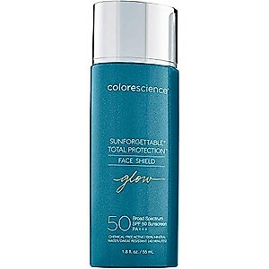 Colorescience Sunforgettable Total Protection Face Shield Glow SPF 50, Glow, 1.8 Fl Oz