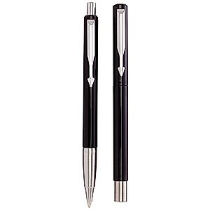 Parker Vector Black Fountain Pen & Ball Pen Set