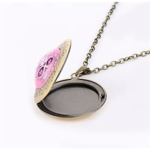 Mama Bear's Gift Shop Red Cardinal Bird Cross Silver LOCKET Pendant Necklace with Chain Women's Children's Men's Fashion Jewelry