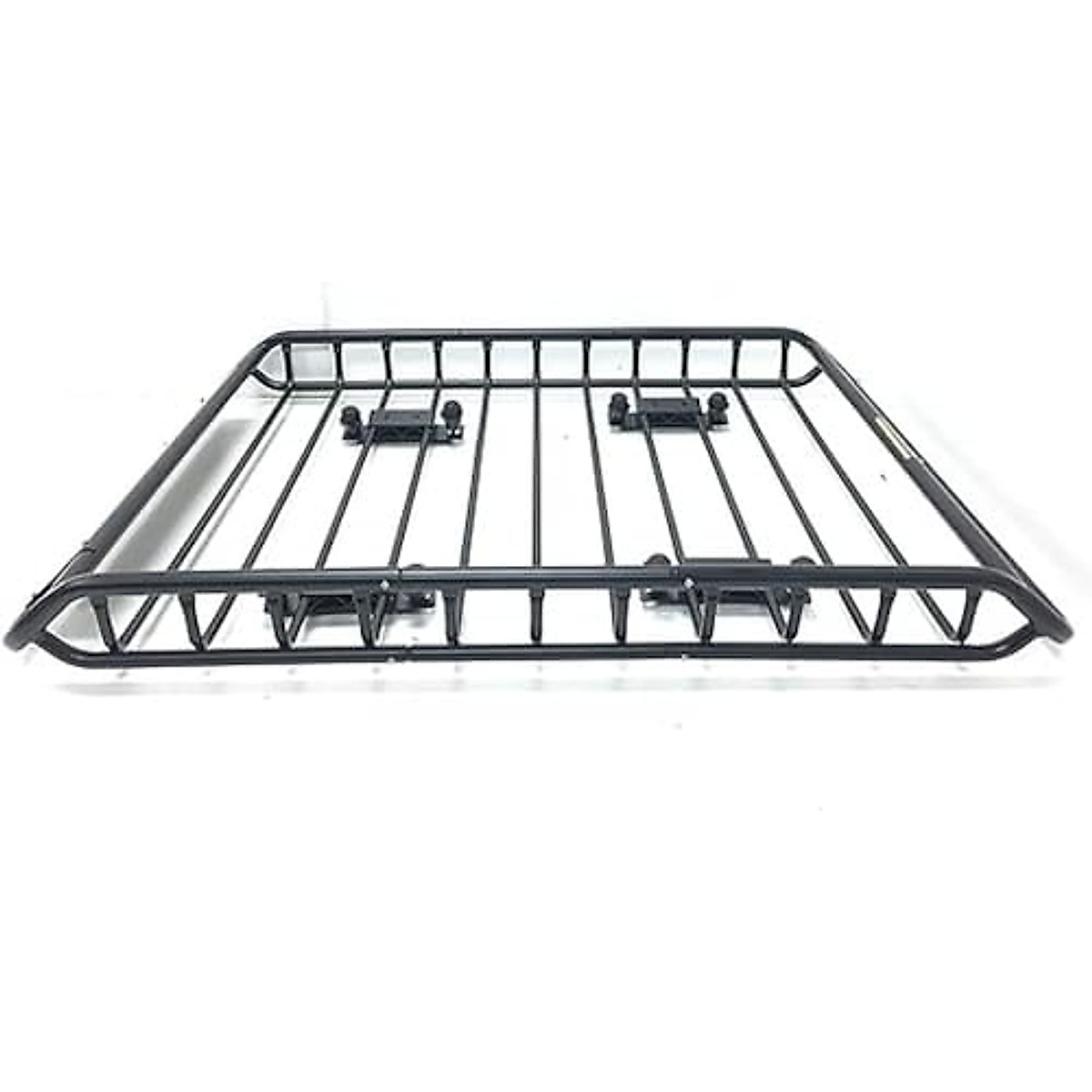 MaxxHaul 70115 46" x 36" x 4-1/2" Roof Rack Rooftop Cargo Carrier Steel Basket, Car Top Luggage Holder for SUV and Pick Up Trucks - 150 lb. Capacity, Black