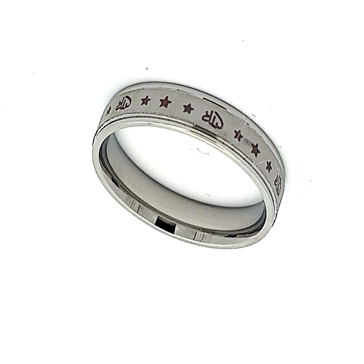 J126 Size 7 Choose The Right Stainless Steel Ring Mormon One Moment In Time LDS CTR