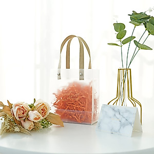 Bobobag - 1LB Crinkle Cut Paper Shred Filler Recyclable Gift Wrap Confetti Raffia Grass Shred Paper for Easter Baskets Filler Creative Eggs Decor(Orange)