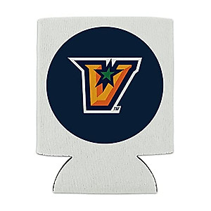 The University of Texas Rio Grande Valley Primary Logo Can Cooler - Drink Sleeve Hugger Collapsible Insulator - Beverage Insulated Holder
