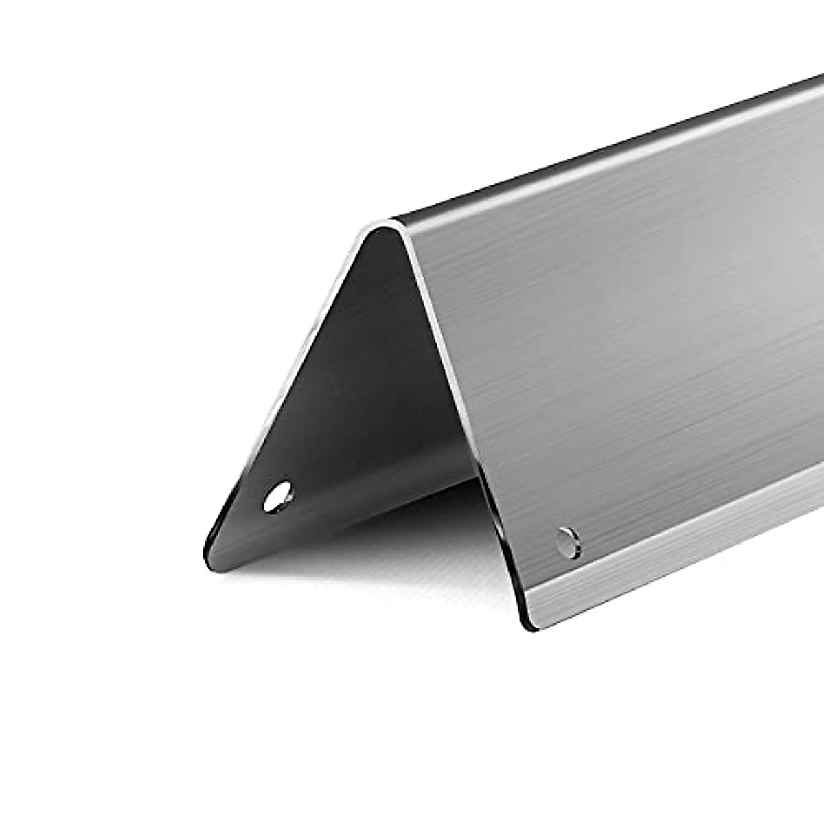 Boloda 15.3 inch Stainless Steel Flavorizer Bar Replacement for Weber Spirit S310 S320 S330 E310 E330 E330，5 Pack Grill Parts for Weber Spirit 300 Series Heat Plates (with Front Control Knobs), 16 GA