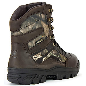 Thorogood 863-4200 Men's Veracity GTX 8" Waterproof Hunting Boot, Brown/Mossy Oak - 10.5 W US