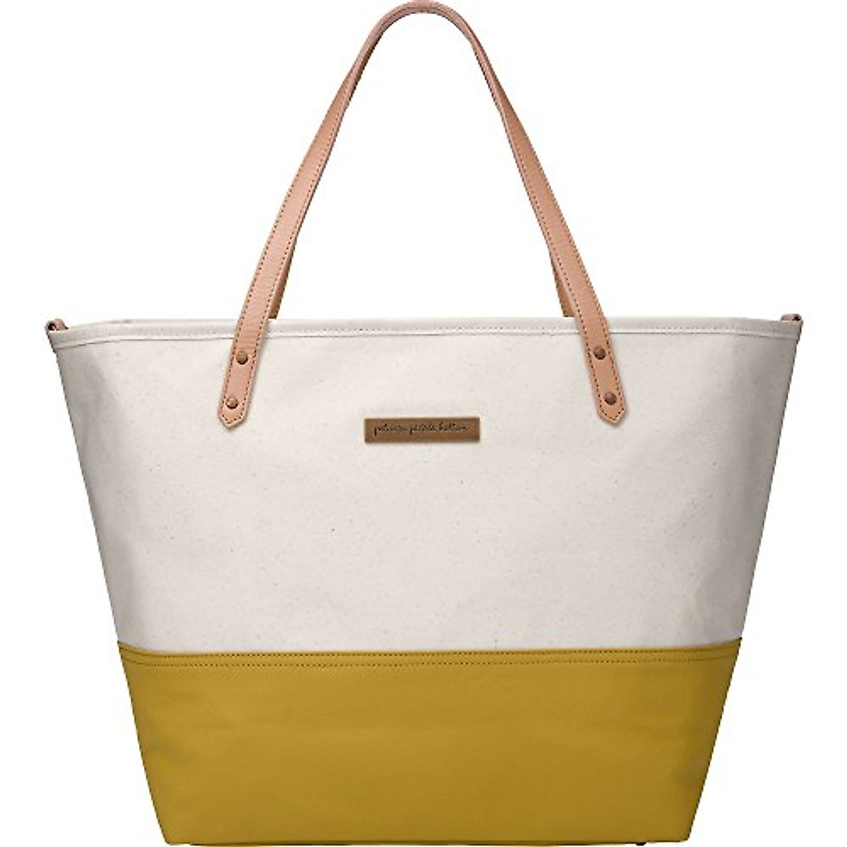 Petunia Pickle Bottom Downtown Tote, Birch/Caramel