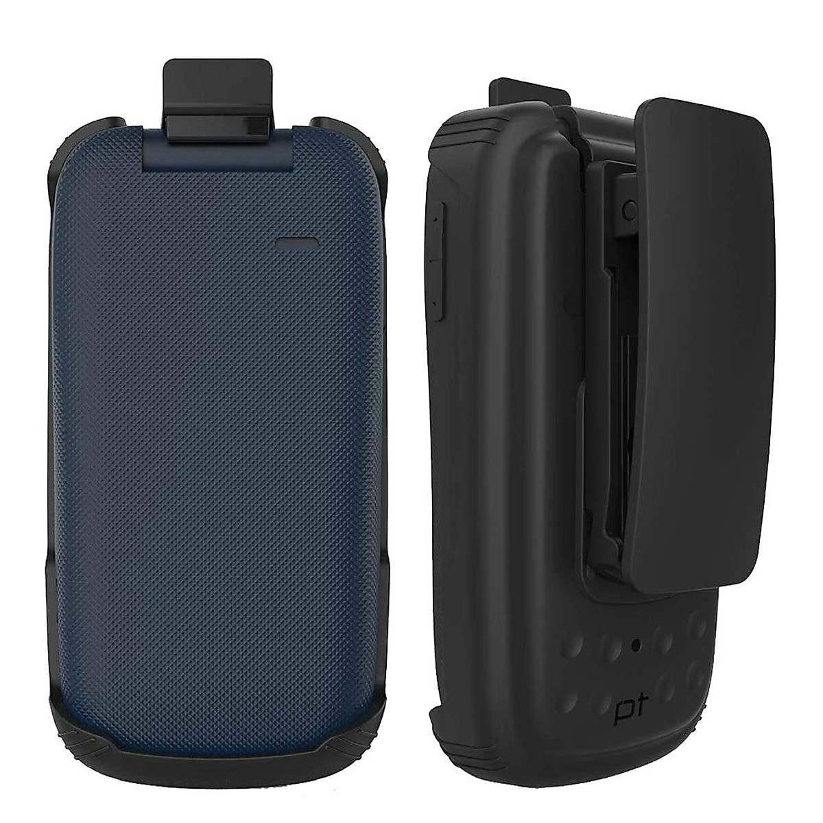 Wireless ProTech Case with Clip Compatible with Kyocera Cadence Phone Model S2720, Secure fit, Quick Release Latch and Heavy Duty Swivel Belt Clip Holster