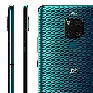 Huawei Mate 20 X (5G) Dual-SIM 256GB + 8GB RAM (GSM Only, No CDMA) Factory Unlocked Android Smartphone (Emerald Green) - International Version