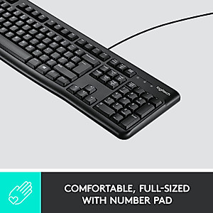 Logitech K120 USB Wired Standard Keyboard