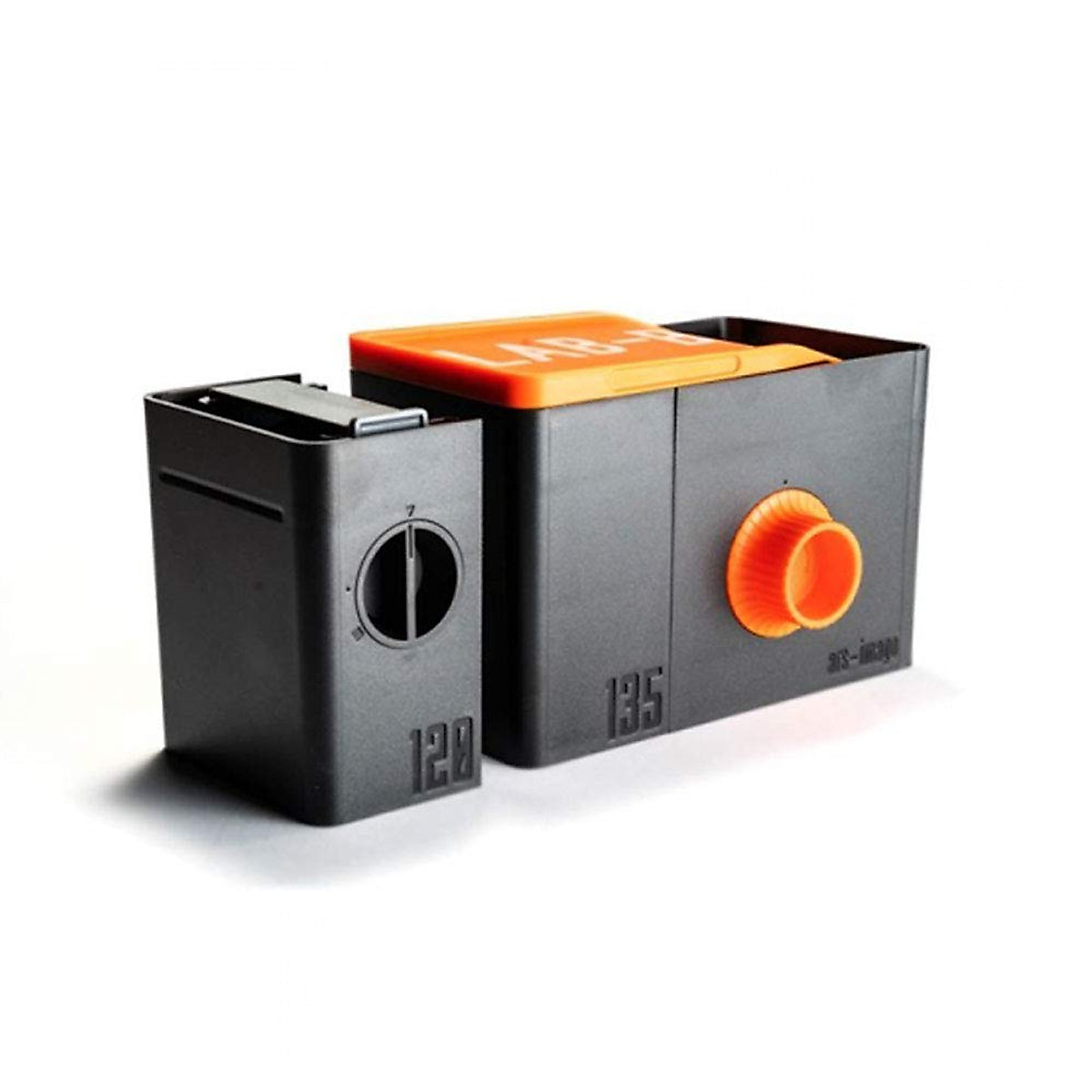 Ars-Imago 120 Films 35 mm Cartridge LAB-Box Developing Tank 2-Module Kit (Orange)