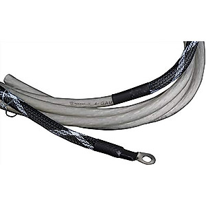 Rockville RMWK4 4 AWG Gauge Waterproof Marine Amplifier/Amp Install Wire Kit