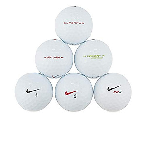 Nike Golf Ball Mix - 50 Balls - Good Quality - Popular Styles (AAA, 3a, Fair, 3rd)