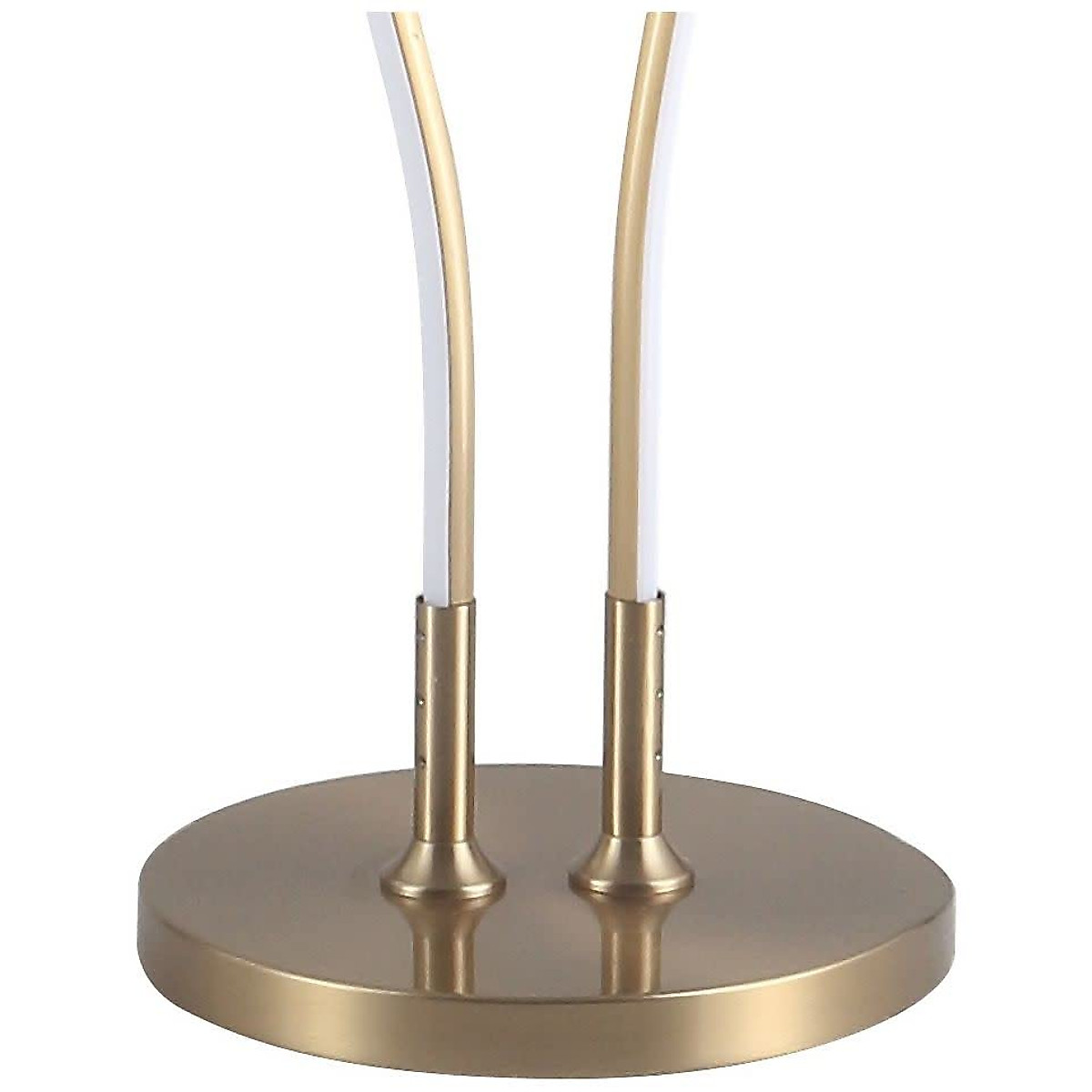 JONATHAN Y JYL7008B Cairo 63.75" LED Integrated Floor Lamp, Modern, Contemporary, Elegant, Office, Living Room, Family Room, Guest Room, Dining Room, Bedroom, Hallway, Foyer, Gold