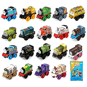 Fisher-Price Thomas & Friends Minis Blind Bags Gift Set - 12 Pack Blind Bags with Stickers and More (Thomas The Train Party Bundle)