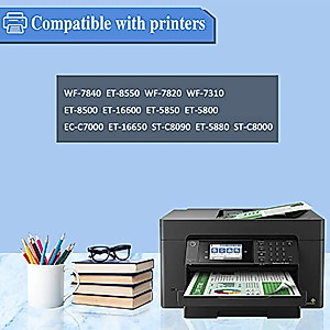 C9345 Ink Maintenance Box Replacement for EPSON C9345 C12C934591, Work with ET-8550 WF-7840 WF-7820 WF-7310 ET-8500 ET-16600 ET-5850 ET-5800 EC-C7000 ET-16650 ST-C8090 ET-5880 ST-C8000 (2 Packs)