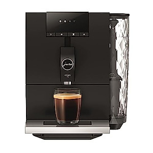 Jura ENA 4 Metropolitan Black Espresso Machine Bundle with 3-Phase Cleaning Tablets, and Clearyl Smart Water Filters Cartridge (4 Items)