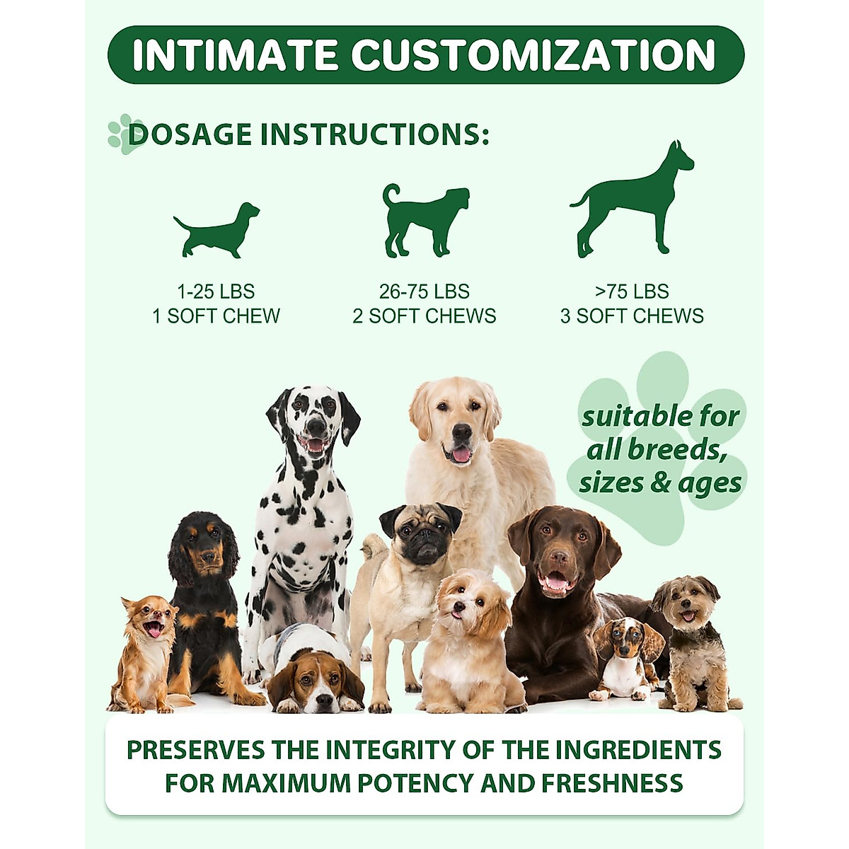 Hemp Calming Chews for Dogs - Dog Calming Treats - Dog Calming Chews - with Valerian Root, Melatonin - Calming Treats for Dogs - Helps with Thunder, Fireworks, Travelling - 120 Chews, Chicken Flavor