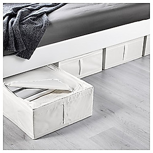 Ikea Storage Underbed Box Closet Zippered (2 Pack) White