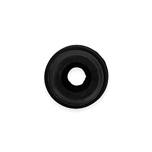 Camco Magic Chef RV Stove Grommet - Protects Your RV and Camper Kitchen Stovetop from Scratches Caused by Stove Grates | Sized for Magic Chef Stove Grates - 4 Pack (43614), Black