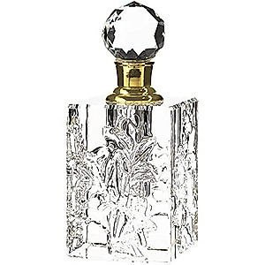 Crystal Perfume Bottle Set, Vintage Style (2 Pack)
