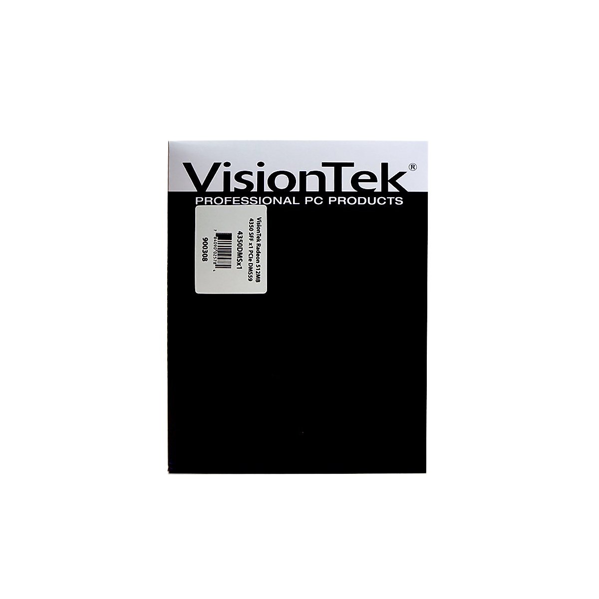 VisionTek Radeon 4350 SFF DMS59 512MB DDR2 PCIe x1 Graphics Card - 900308