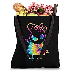 Peppa Pig Tie Dye Portrait Tote Bag