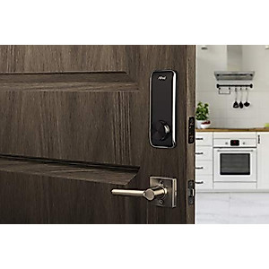 Alfred DB2-B Smart Door Lock Deadbolt Touchscreen Keypad, Pin Code + Key Entry + Bluetooth, Up to 20 Pin Codes (Chrome)