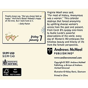 Women's Wit 2022 Mini Day-to-Day Calendar