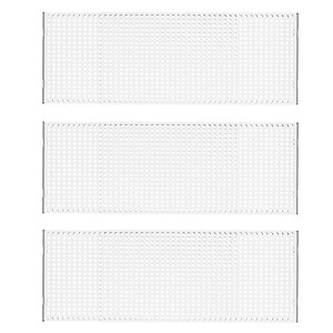 MIYUPTC Expandable Closet Shelf, Heavy Duty Tension Shelf Cabinet Organizer, Strong Adhesive Closet Divider for Kitchen Cabinet Wardrobe Cupboard, 3 Pack