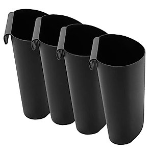 Generic 4Pcs Little Hanging Bucket for Rolling Cart Portable Storage Basket Hanging Cup Holder for Easy Organization in Kitchen Office Kids Room