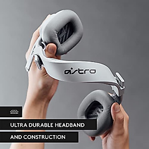 Astro A10 Gaming Headset Gen 2 Wired Headset - Over-Ear Gaming Headphones with flip-to-Mute Microphone, 32 mm Drivers, for Xbox Series X|S, Xbox One, Playstation 5/4, Nintendo Switch, PC, Mac - Grey
