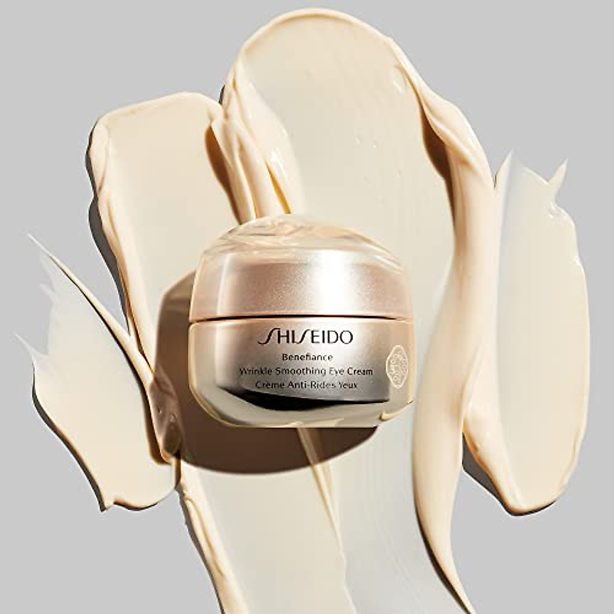 Shiseido Benefiance Wrinkle Smoothing Eye Cream - 15 mL - Visibly Improves Six Types of Eye Wrinkles - Provides 48-Hour Hydration - All Skin Types - Non-Comedogenic