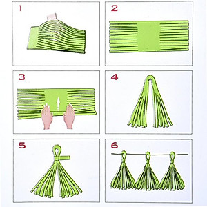 Pink and Gold Tassel Garland,Pink Gold Paper Tassel Banner,Table Decor,Pink and Gold Tissue Tassels Party Decor Supplies for Party,DIY Kits - (15 PCS)