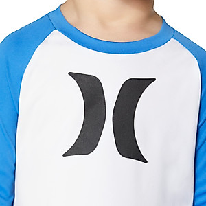 Hurley Boys' Swim Suit 2-Piece Outfit Set, Fountain Blue, 2T