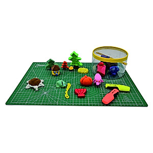 Sdanart Self Healing Cutting Mat: 12"×18" Double Sided 5-Ply Rotary Cutting Board for Sewing, Crafts, Quilting, Fabric, Hobby, Art Project