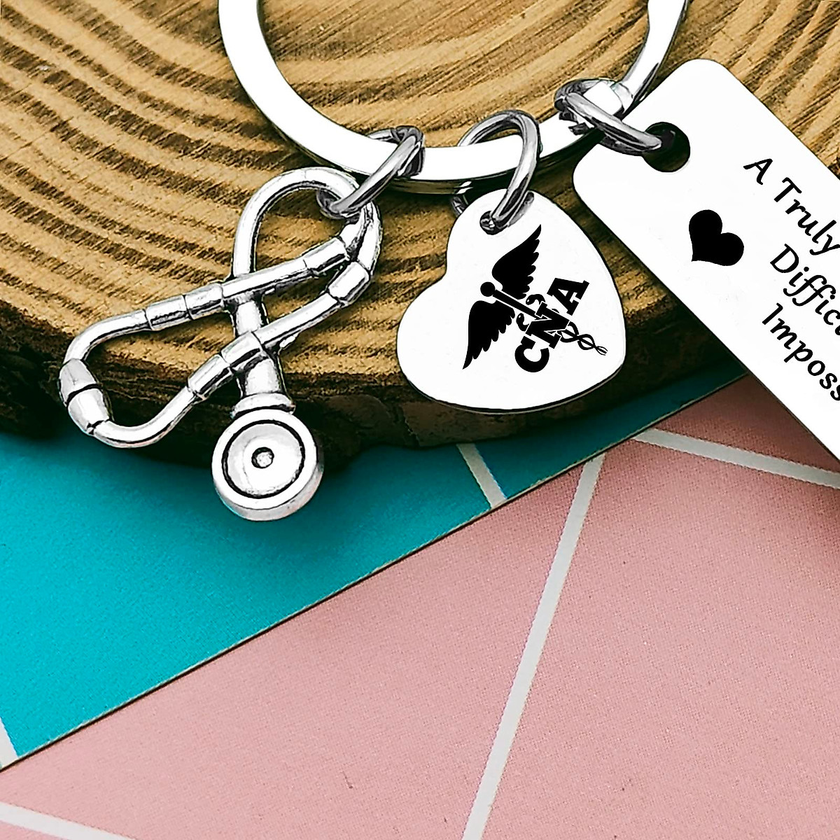 24 PCS Certified Nursing Assistant Gift For CNA Gift Keychain CNA Graduation Gifts Nurse Day Gift Nursing School Student Gifts Nurse Appreciation Gifts Christmas Birthday Gifts CNA Gifts for CNA Week