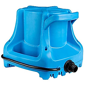 Little Giant APCP-1700 115-Volt, 1/3 HP, 1745 GPH, Automatic, Submersible, Swimming Pool Cover Pump with 25-Ft. Cord, Light Blue, 577301