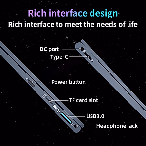 ZWYING laptop【MS 2019 office & Win 11 Pro】 14 inch 4K （3840 * 2160） All Metal 2 in 1 360° Convertible Laptop with Touchscreen 12th Alder Lake-N95 (up to3.4GHz) DDR5 12GB/512GB SSD Tablet Notebook PC