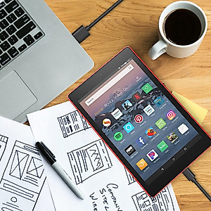 2Pack-USB C 3A 6.5Ft Fast Charger Cable for Charging New Fire HD10-11th Generation 2021 Kids Edition,Fire HD10 Plus,Fire HD10-9th Gen 2019 Kids Edition